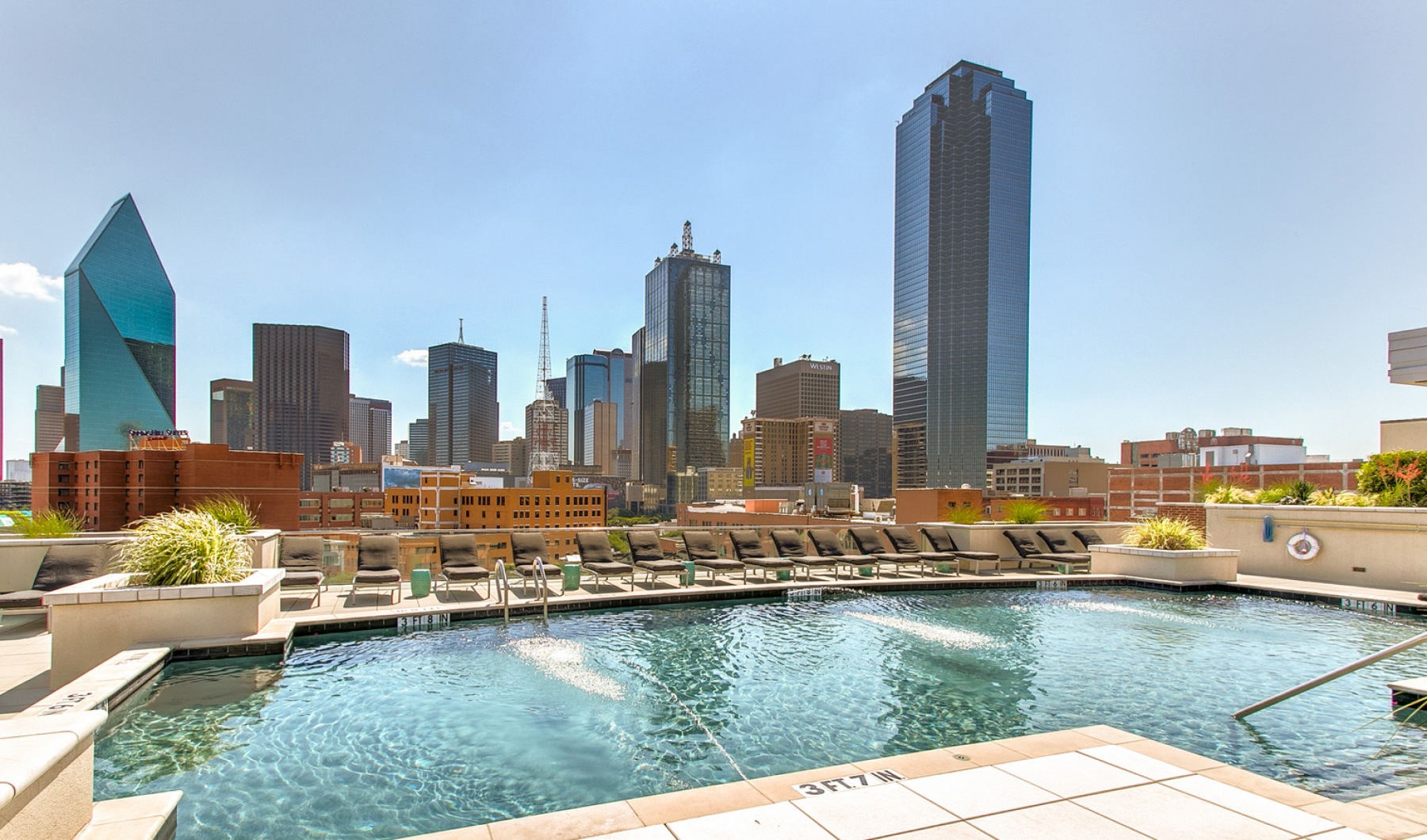 Apartments Near Trinity Groves With Rooftop Pools | 555 Ross